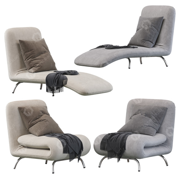 Armchair Smile-Twix 3D model #7881 | GreatCatalog